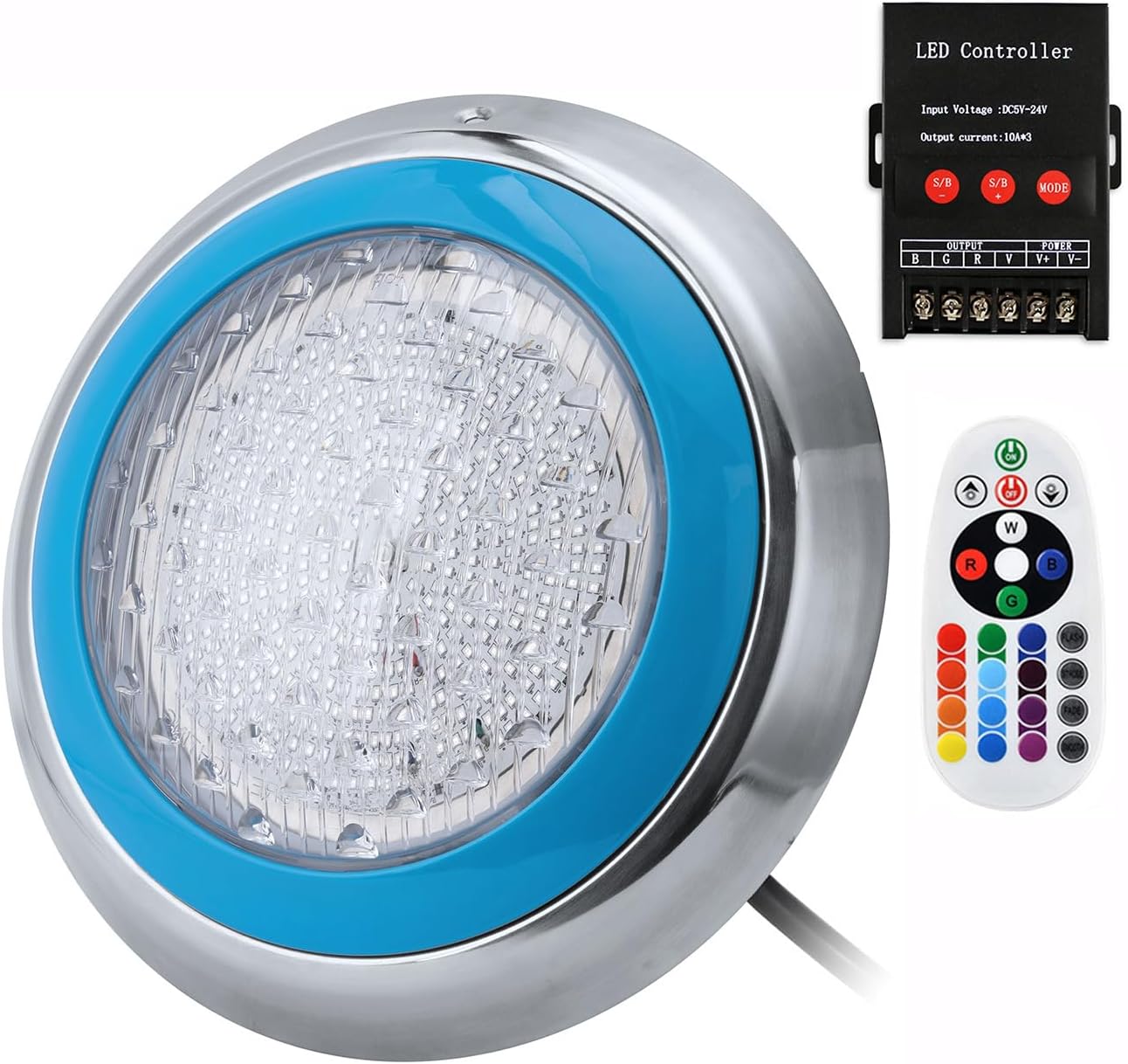 Amazon.com : Luxy Float Wall Mounted Pool Light with Remote Control ...