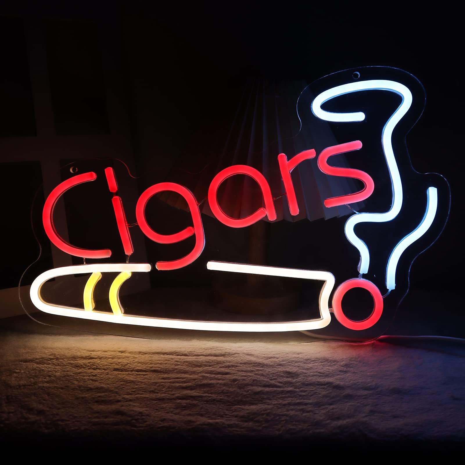 Cigar Bar Signage In Frame Cigar Aficionado Custom Shadow Box Cigar