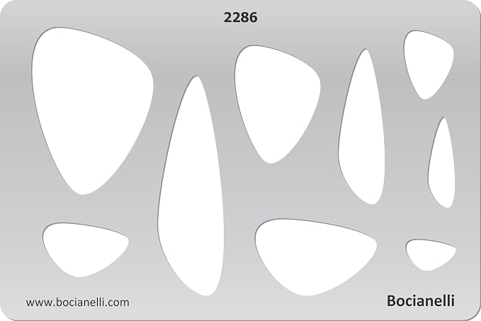 Plastic Stencil Template for Graphical Design Drawing Drafting ...