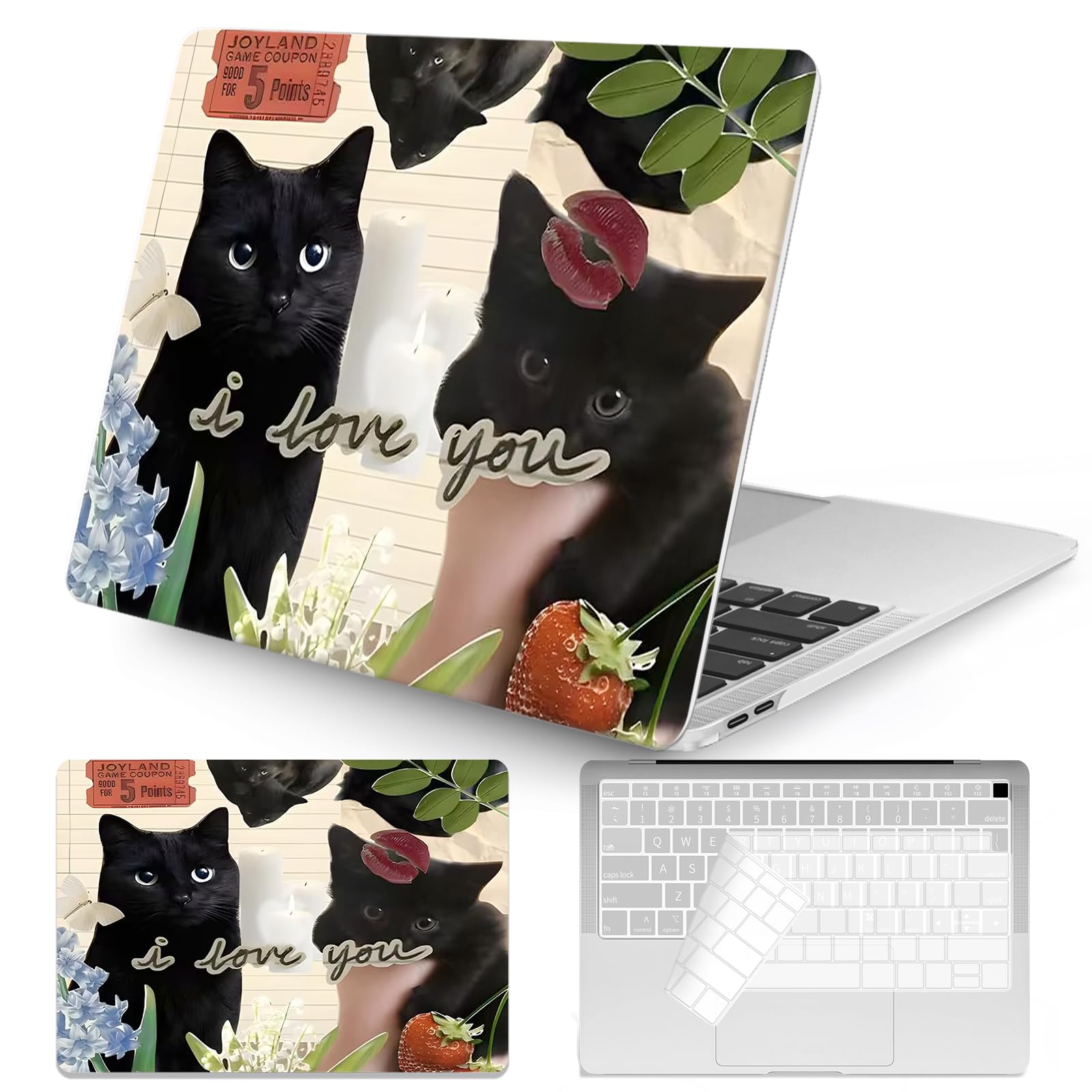 Amazon.com: Seorsok Compatible with MacBook Air 13 Inch Case 2020 2019 ...