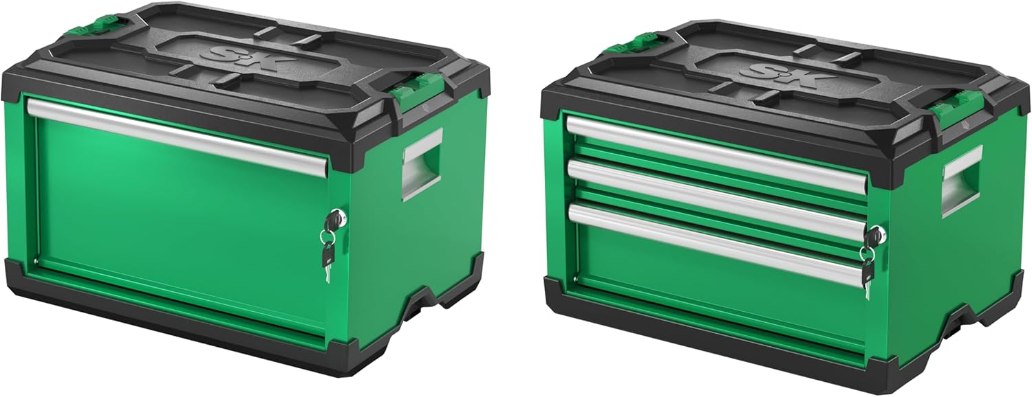 SK Modular Stackable Storage Tool Box, 20.5 Inch, 1-Drawer Steel Box ...