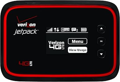 Amazon.com: Verizon Jetpack MHS291L 4G LTE Mobile Hotspot (Verizon ...