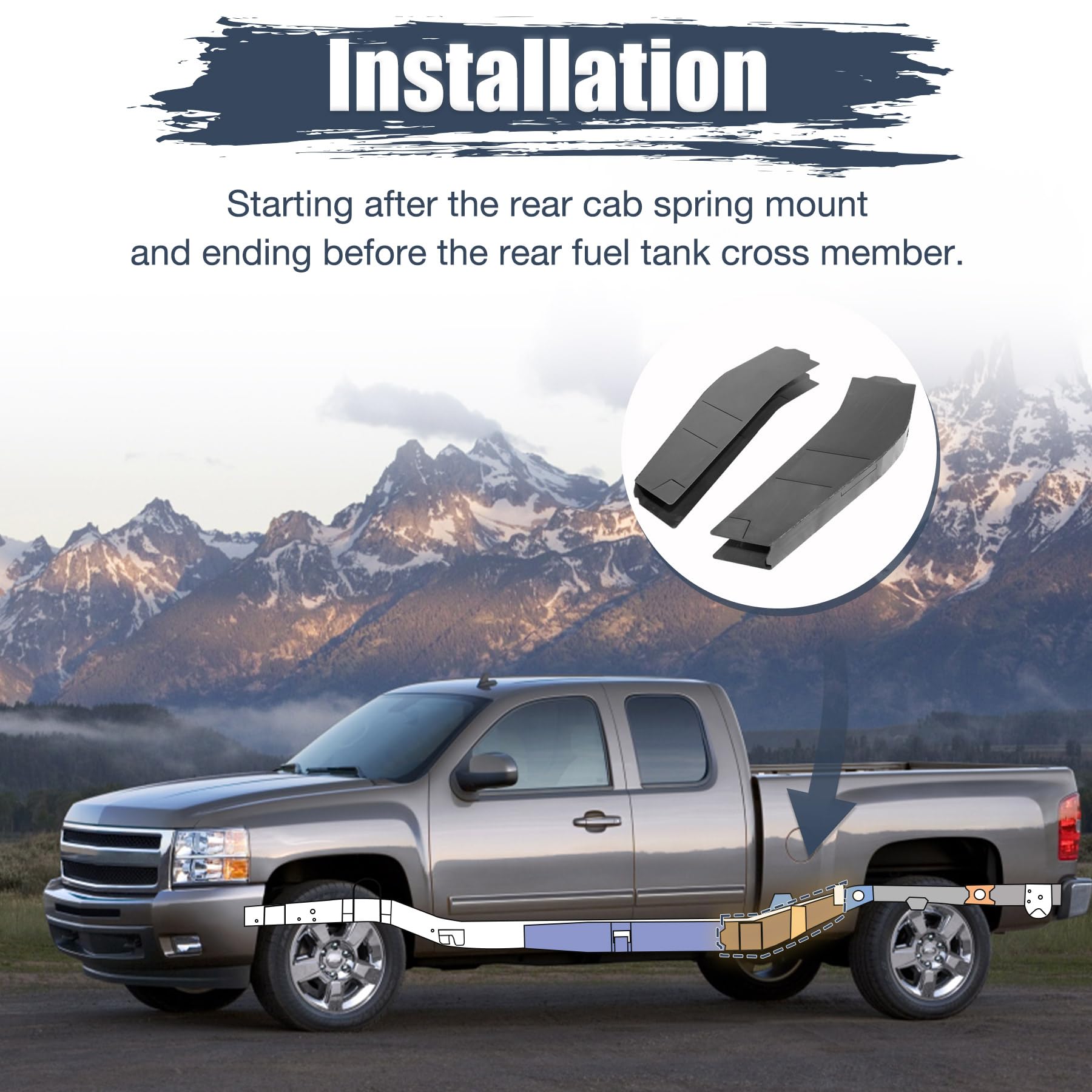 Snapklik.com : Frame Repair Kit Fit For 2007-2014 2nd Gen Chevrolet ...