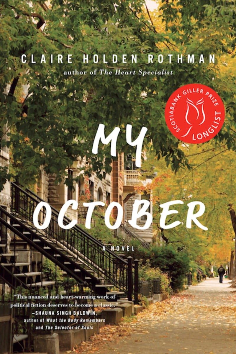 My October: Rothman, Claire Holden: 9780143188674: Amazon.com: Books