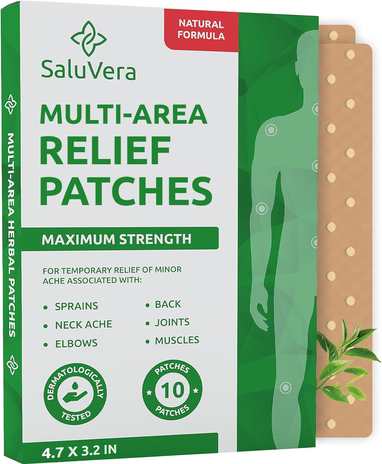 Amazon.com: SaluVera Patches - Extra Large Heat Patches - Maximum ...