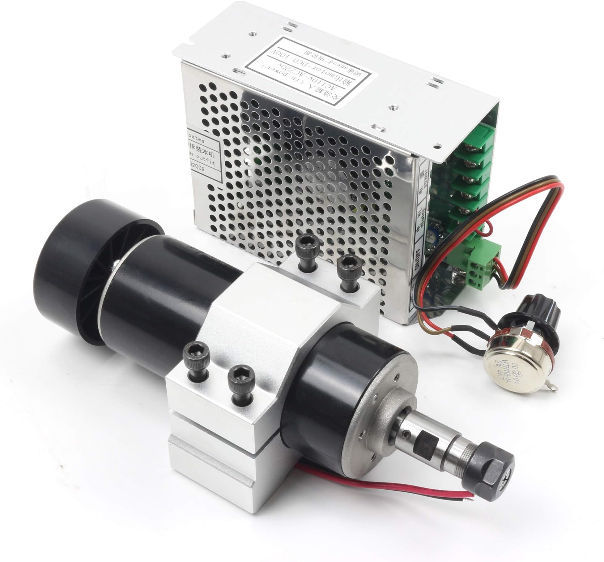 Genmitsu GS-775M 775 CNC-Spindelmotor mit ER11 Spannzangensatz, 24V ...