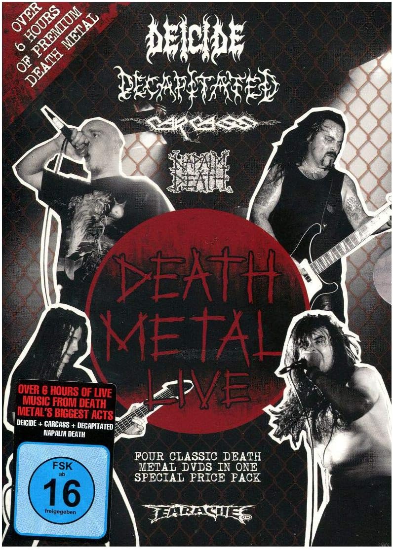 Death Metal Live DVD: Amazon.co.uk: Various Artist: DVD & Blu-ray