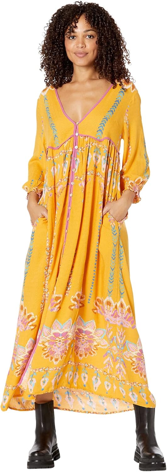 Free People Foley Dress Daylight Combo MD (Women's 8-10) at Amazon ...