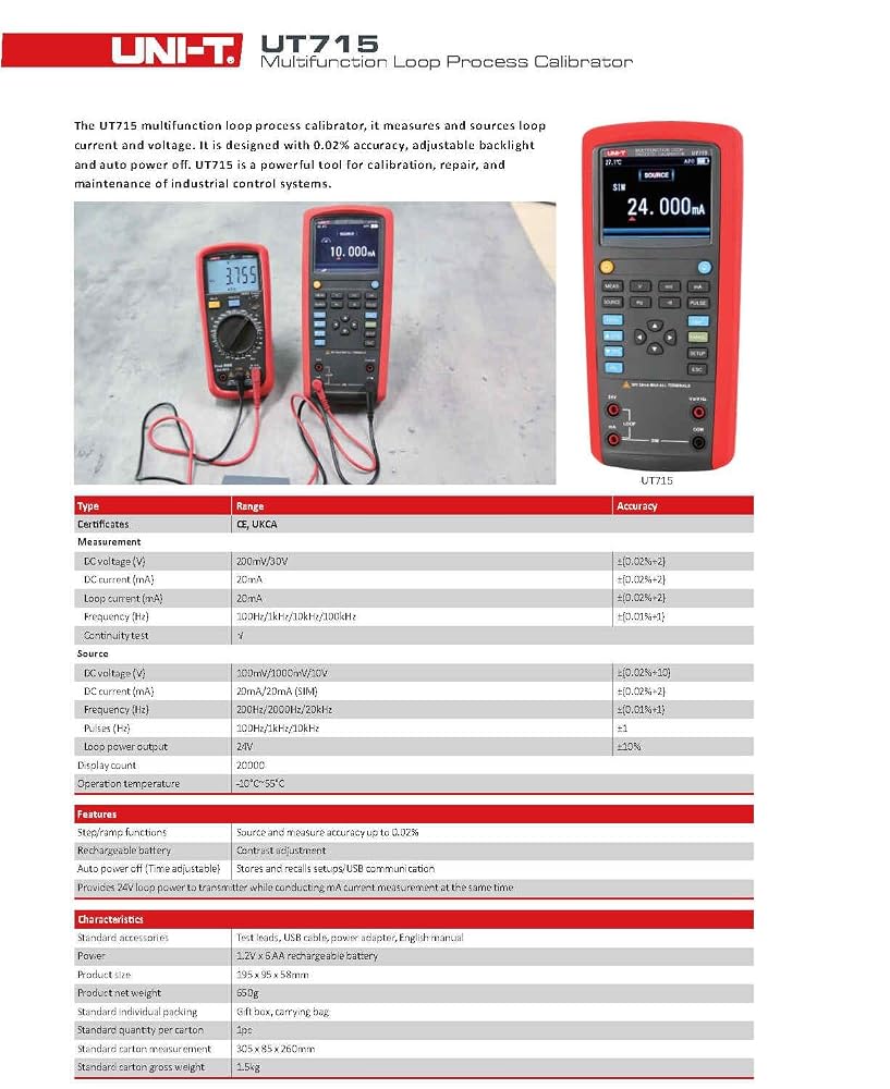 UNI-T Uni-Trend Multifunction Loop Process Nepal | Ubuy