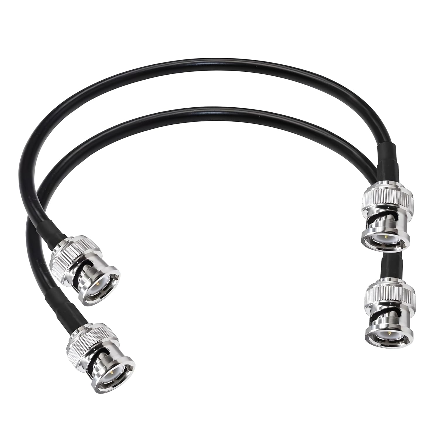 XIKKART 2Pack BNC Coax Cable BNC Coaxial Cable RG58 Low Loss 50 ohm BNC ...