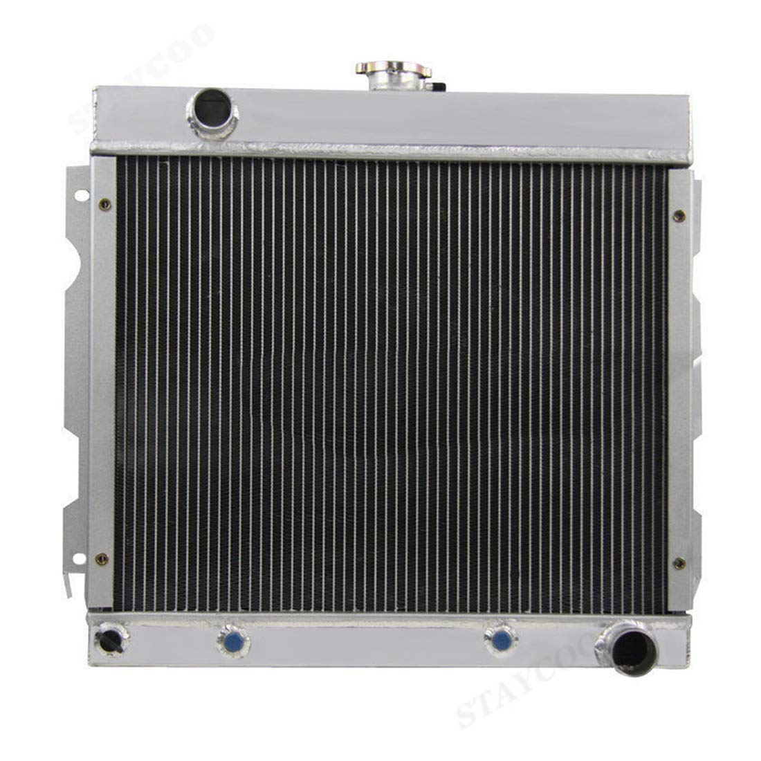 輸入市場オンラインストアCoolingSky 62MM 4 Row Core Aluminum Radiator Compatible for ...