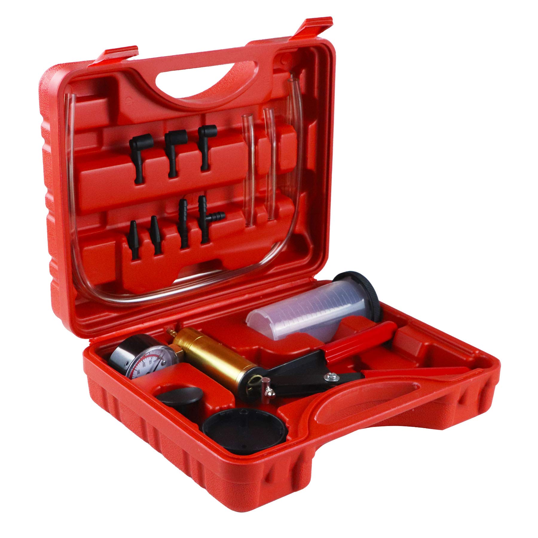 Buy 2 in 1 Brake Bleeder Kit Handheld Vacuum Pump Test Set for ...