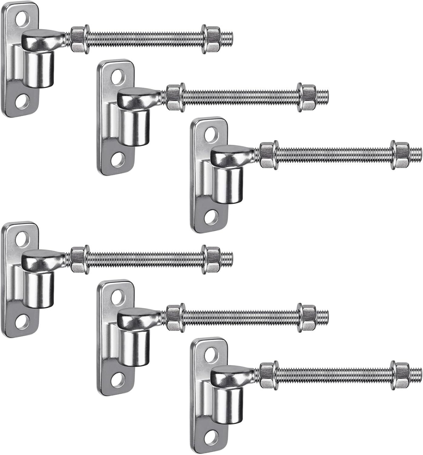 Insaga Gate Hinge M12, 6pcs Heavy Duty 16mm Hook to Bolt Pin Hook Hinge ...