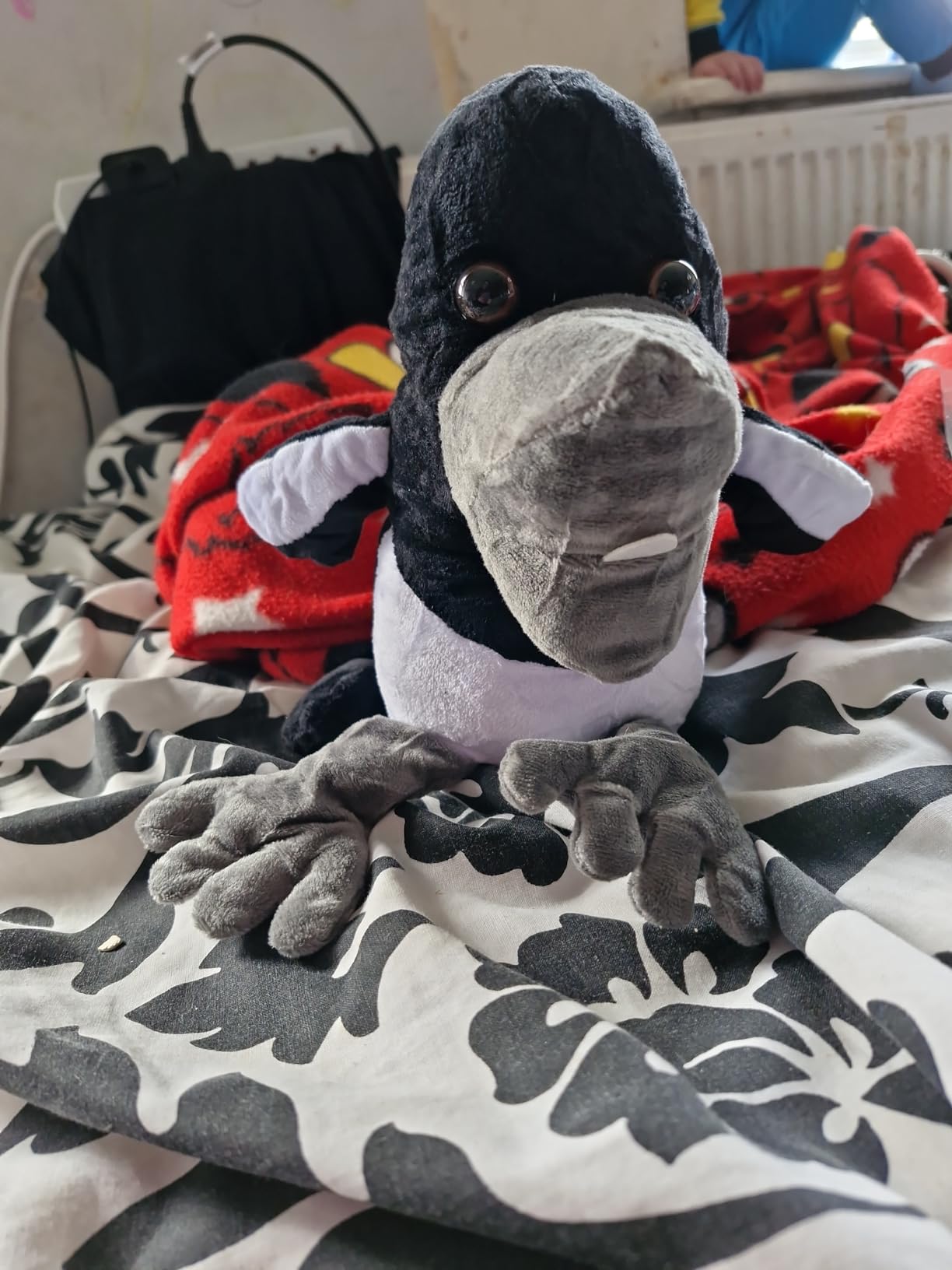 Steve and Maggie Stuffed Animal Soft Plush Figure Cartoon Crow 8.6inch ...