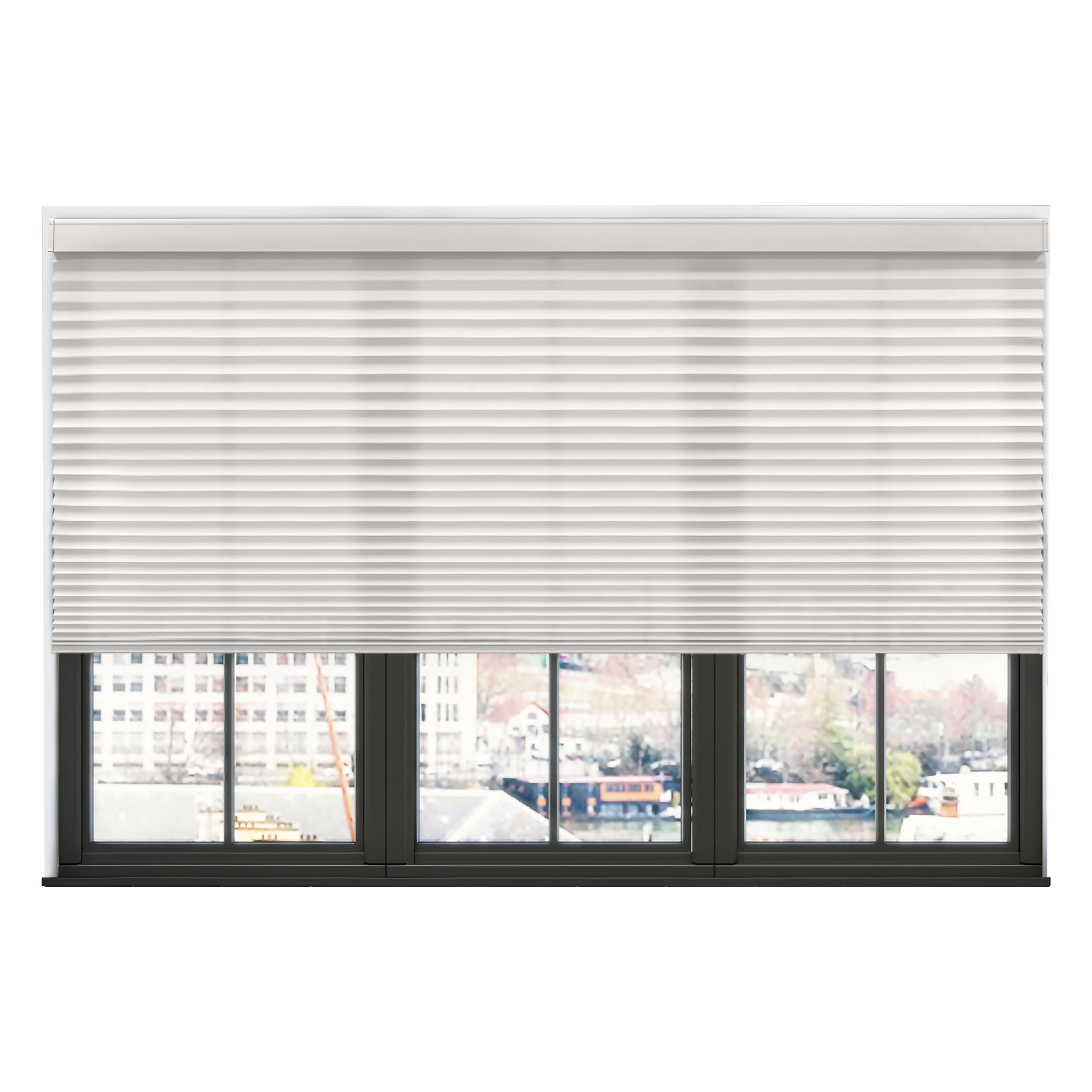 Amazon.com: BlindsAvenue Simply Motorized Cellular Shade with Remote ...