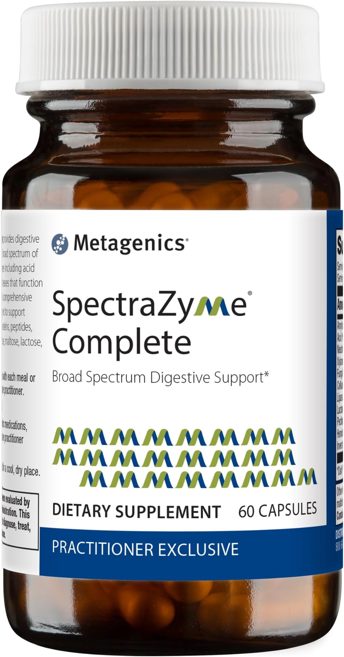 Amazon.com: Metagenics SpectraZyme Complete Broad Spectrum Enzyme ...
