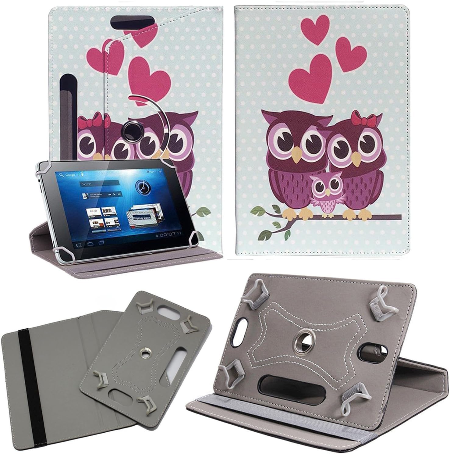 Owl 7 Inch Tablet Case
