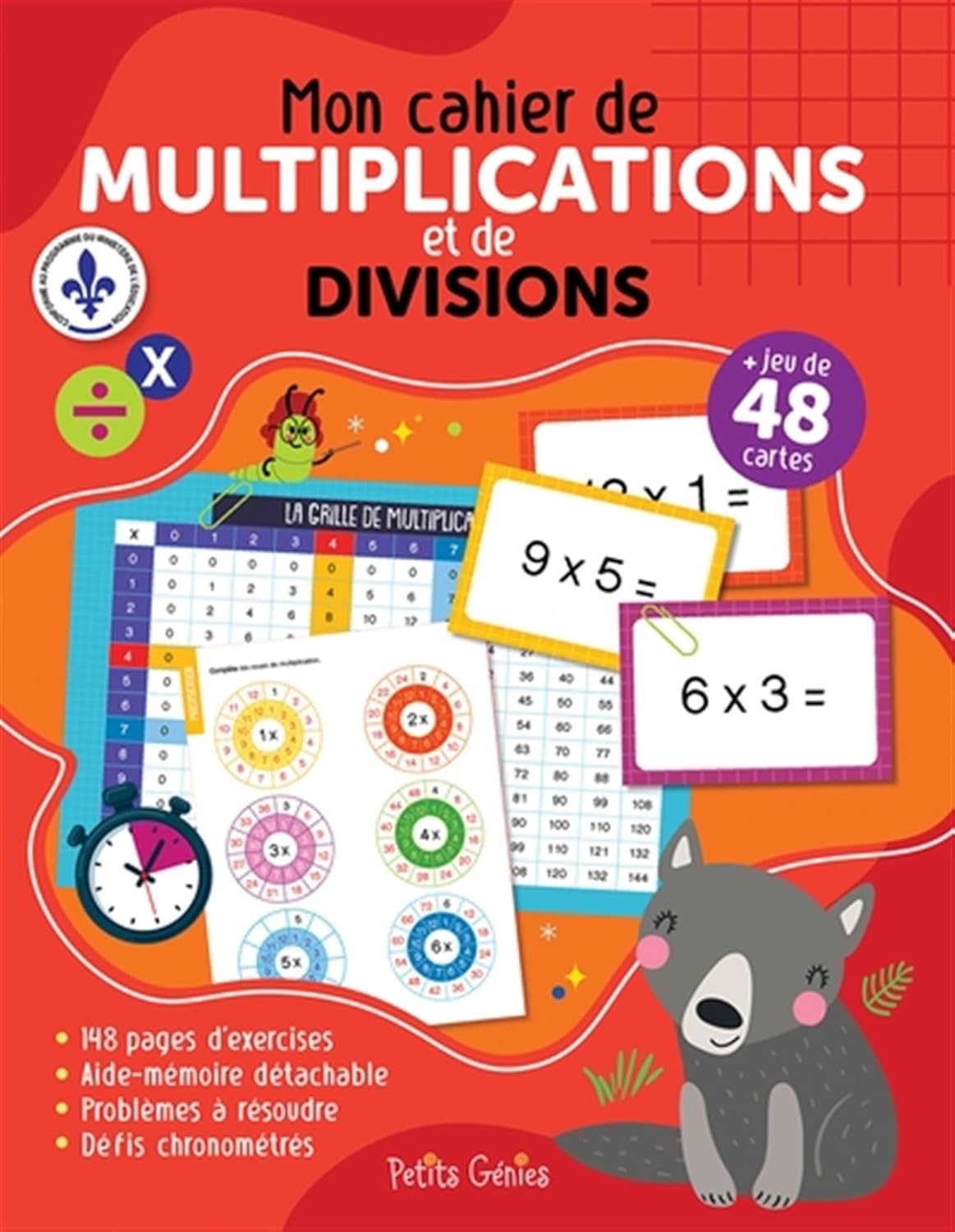 Mon cahier de multiplications et de divisions : Barbeau, Florence ...