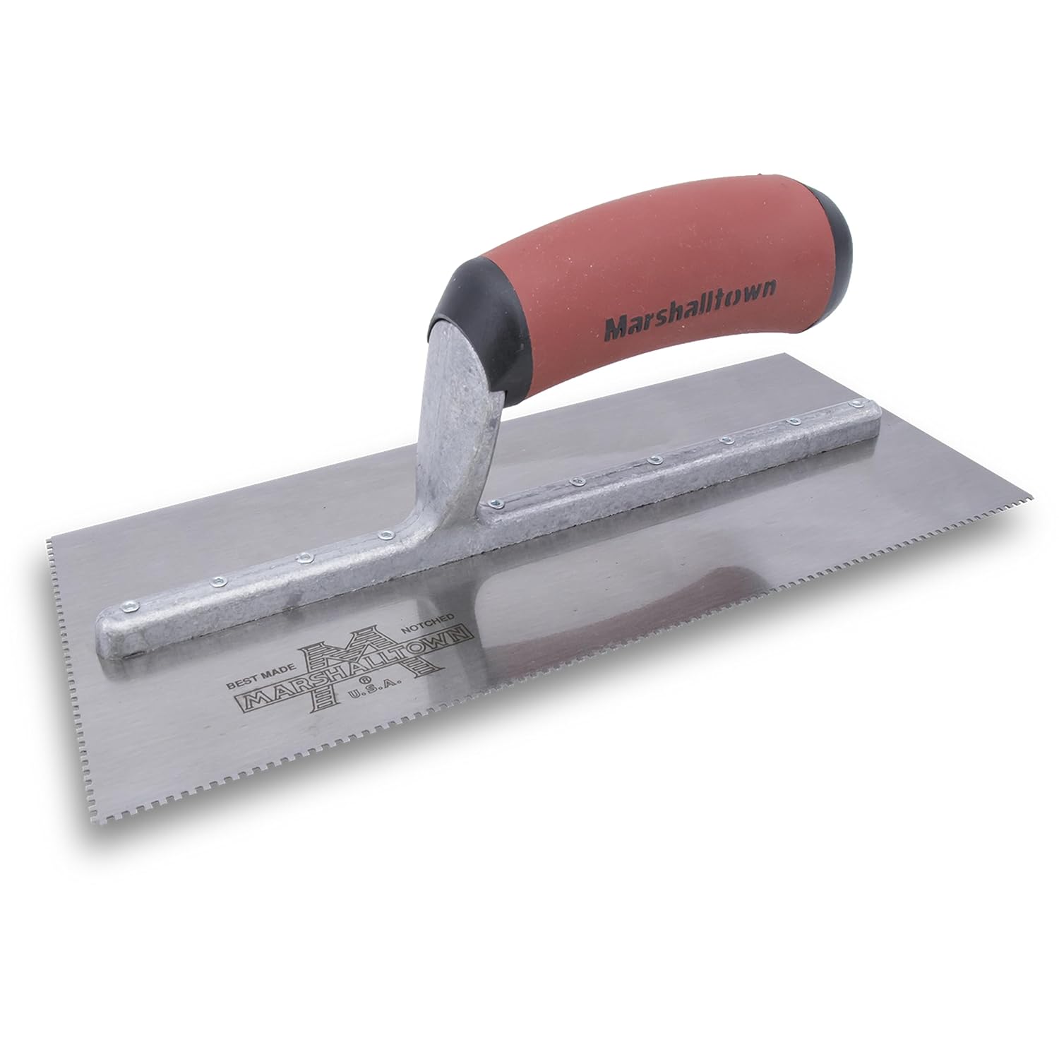 Marshalltown 761SDL Notched Trowel 1 16x1 16x1 16 Sq Ds Handle Left marshalltown-761sdl-notched-trowel-1-16x1-16x1-16-sq-ds-handle-left