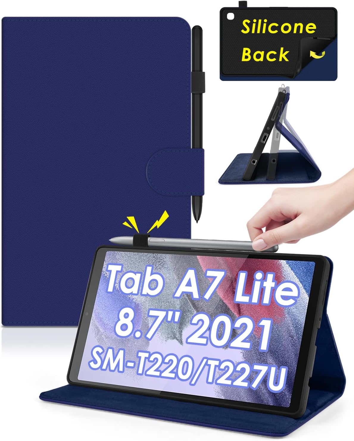 KATUMO Case For Samsung Galaxy Tab A7 Lite 8.7 Inch 2021 (SM-T220/T225 ...
