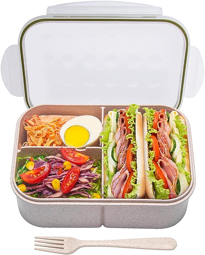 Amazon.com: MISS BIG® Bento Box,Bento Box Adult,Lunch Box,Leak Proof ...