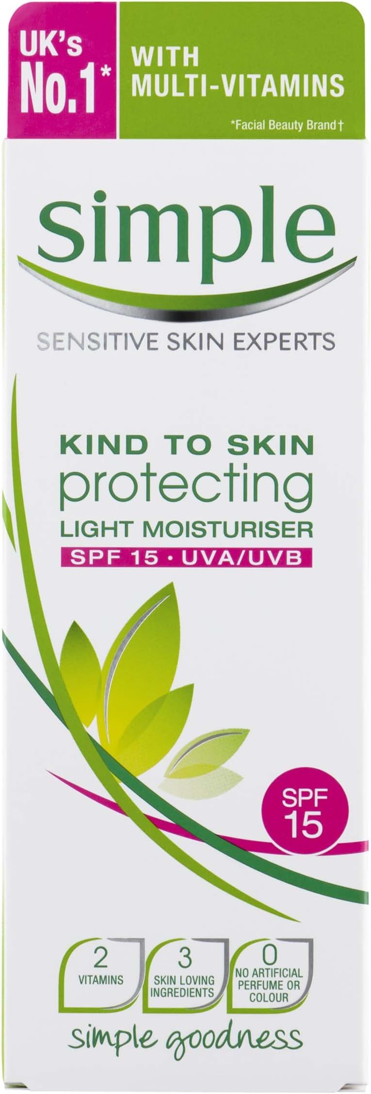 Amazon.com: Simple Kind to Skin Face Moisturizer For Sensitive Skin ...
