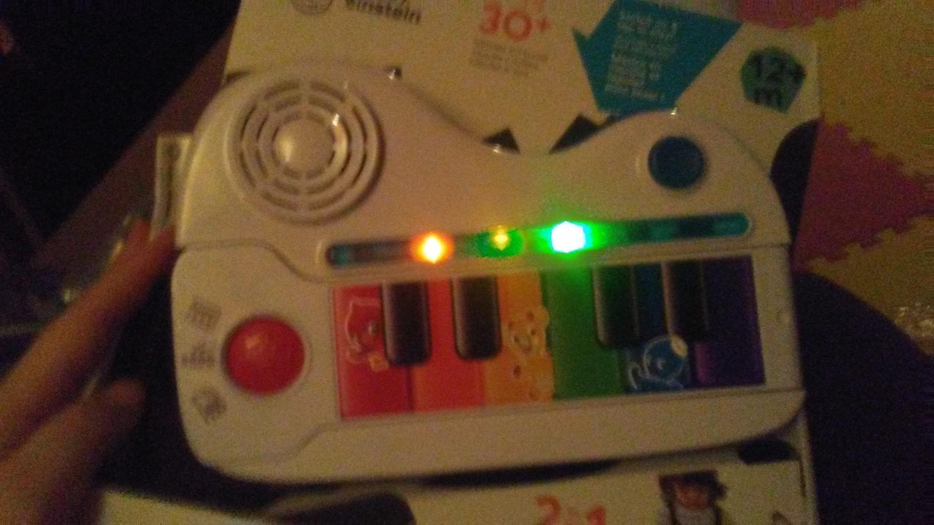 Baby Einstein Flip & Riff Keytar Musical Guitar and Piano Toddler Toy ...