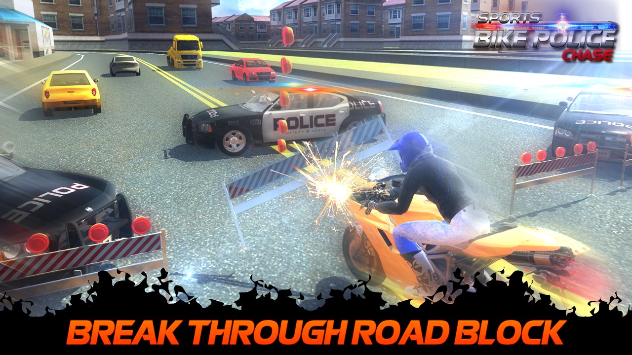 Police Chase Sports Bike Riders Adventure 3D Simulator Games : Cops VS ...