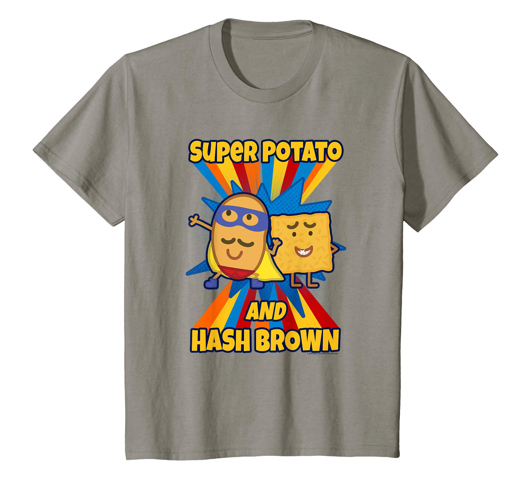 Amazon.com: Kids Peppa Pig Super Potato and Hash Brown T-Shirt ...