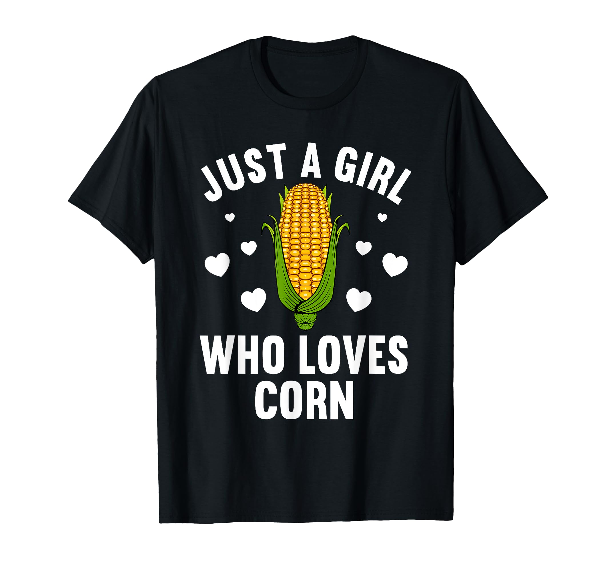 Amazon.com: Cute Corn Art For Women Girls Kids Kernel Corn Cob Lovers T ...