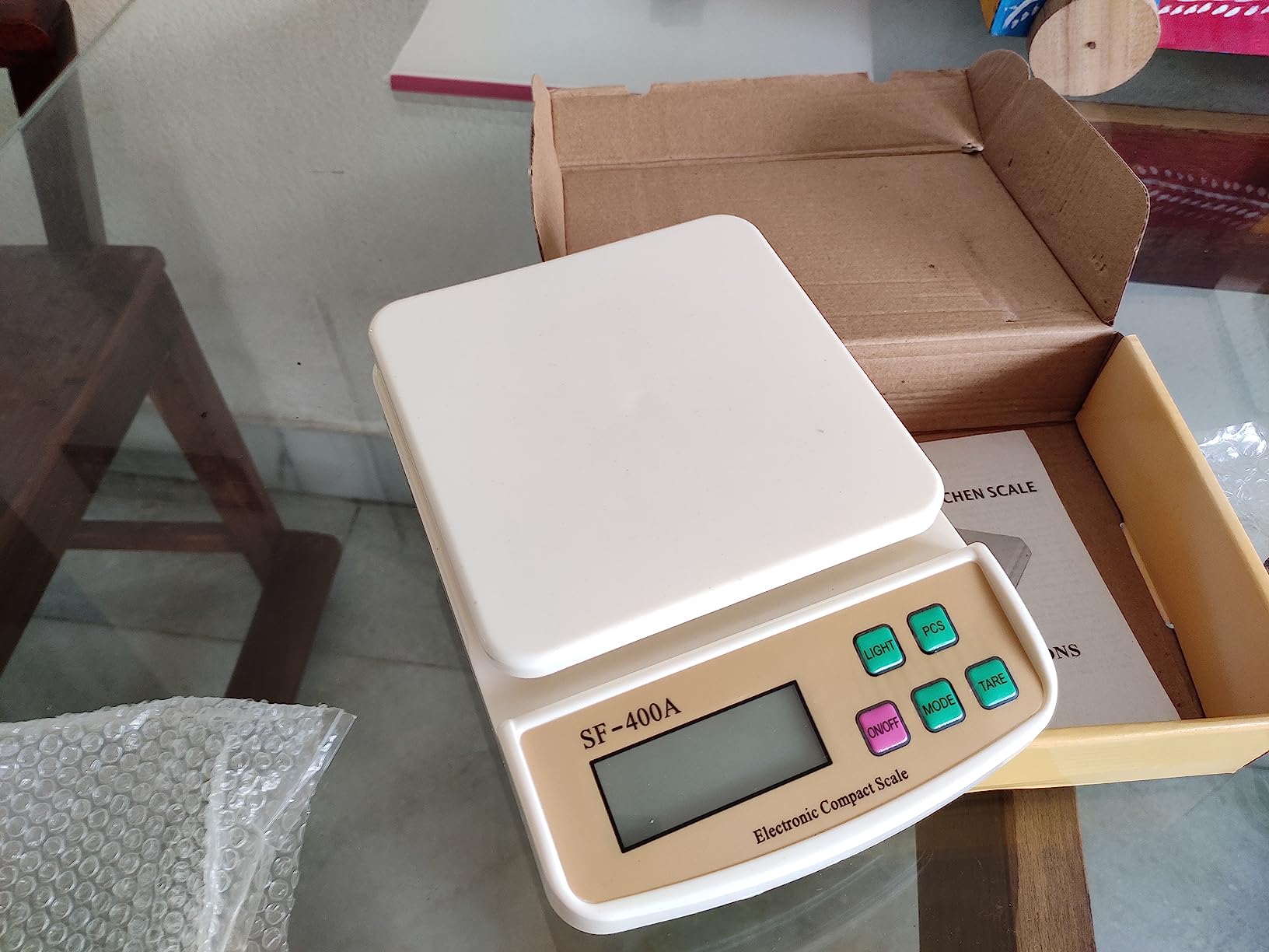 INDICUL SF-400ADigital Electronic Weight Machine for Home Kitchen, Shop ...