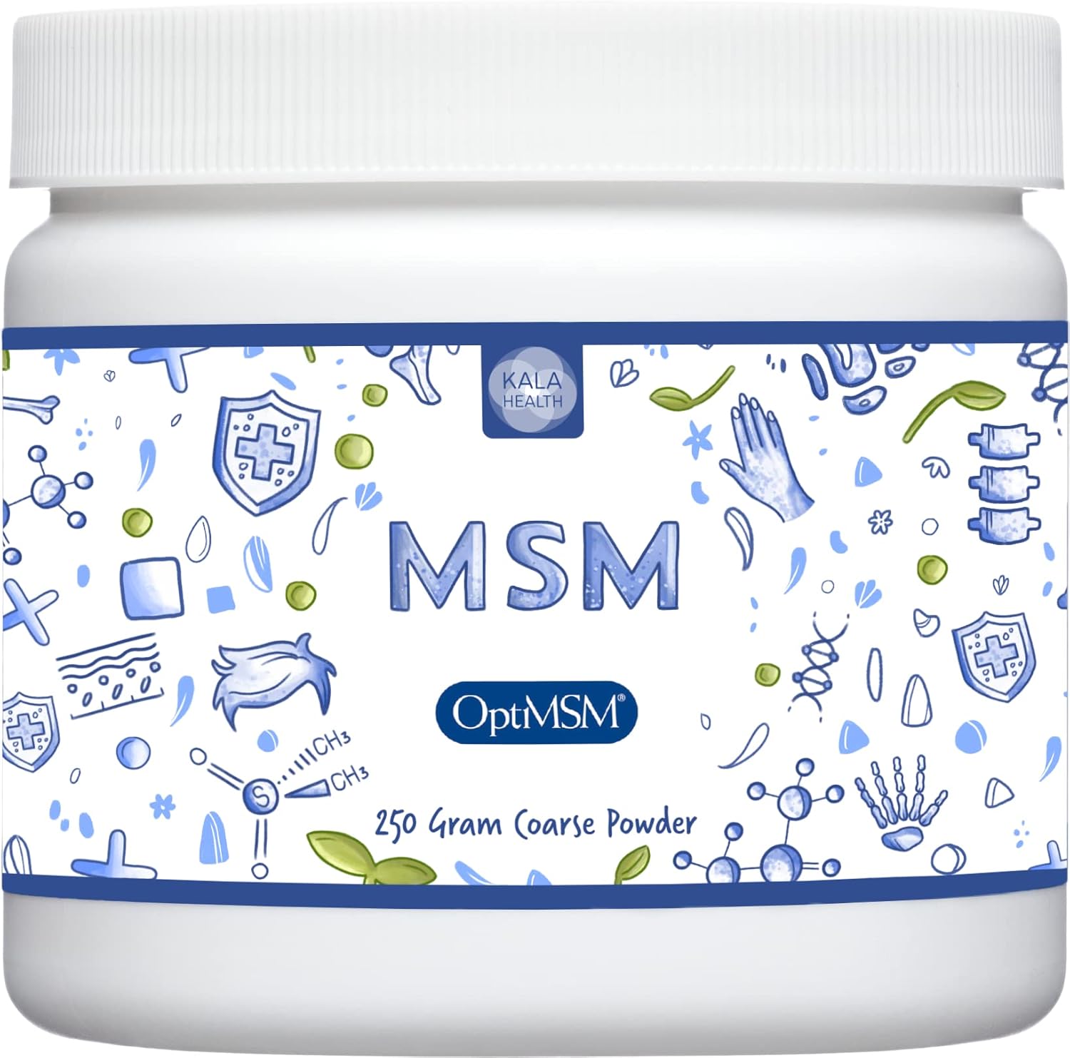 Amazon.com: Kala Health OptiMSM – Pure Methylsulfonylmethane MSM ...