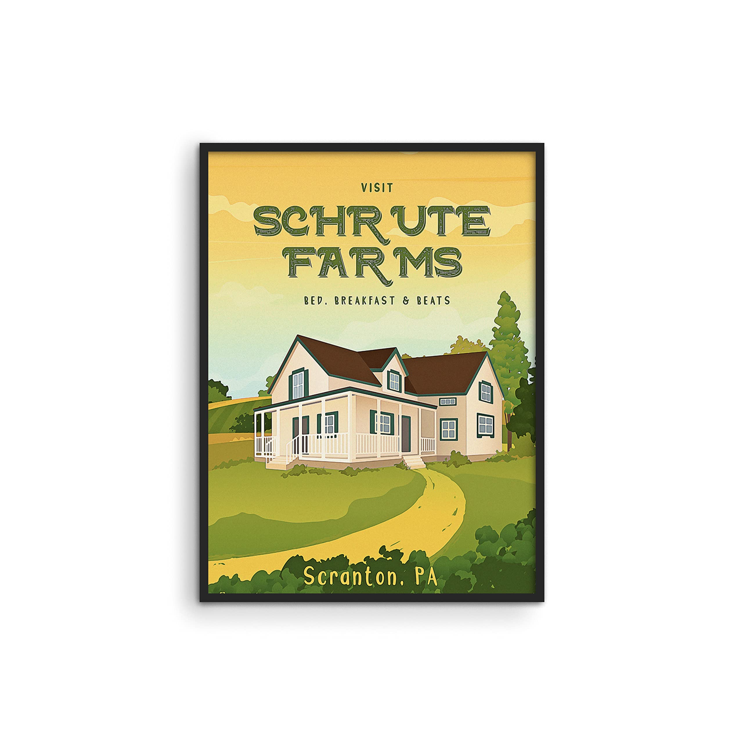 Haus And Hues The Office Poster Schrute Farms Dwight Schrute ...