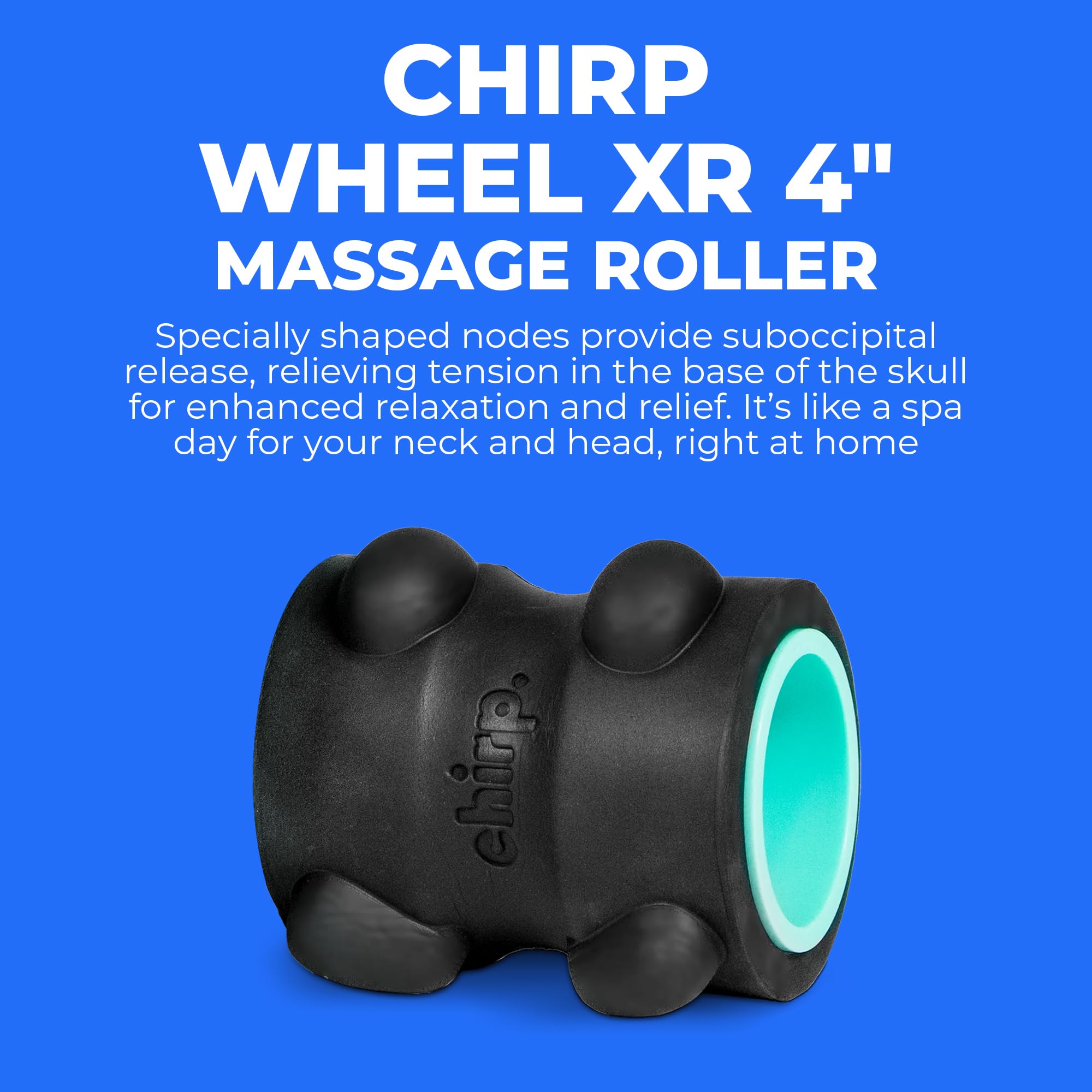 Snapklik.com : Chirp Wheel XR Massage Roller For Neck & Headache Relief ...