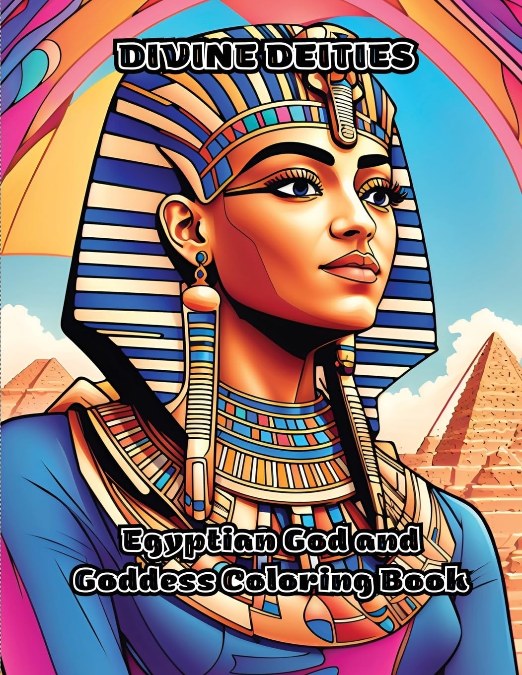 Amazon.com: Divine Deities: Egyptian God and Goddess Coloring Book ...