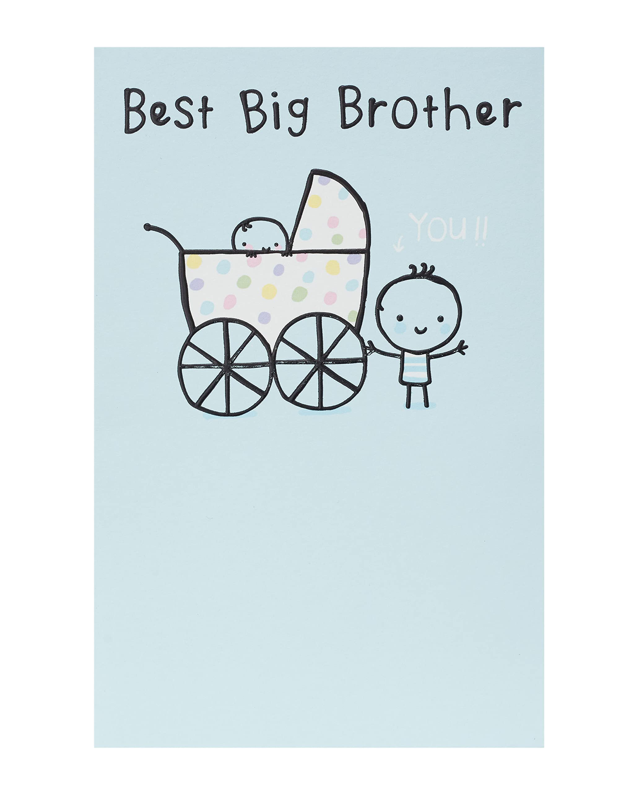 Amazon.com: UK Greetings Big Brother Card - New Big Brother Card ...
