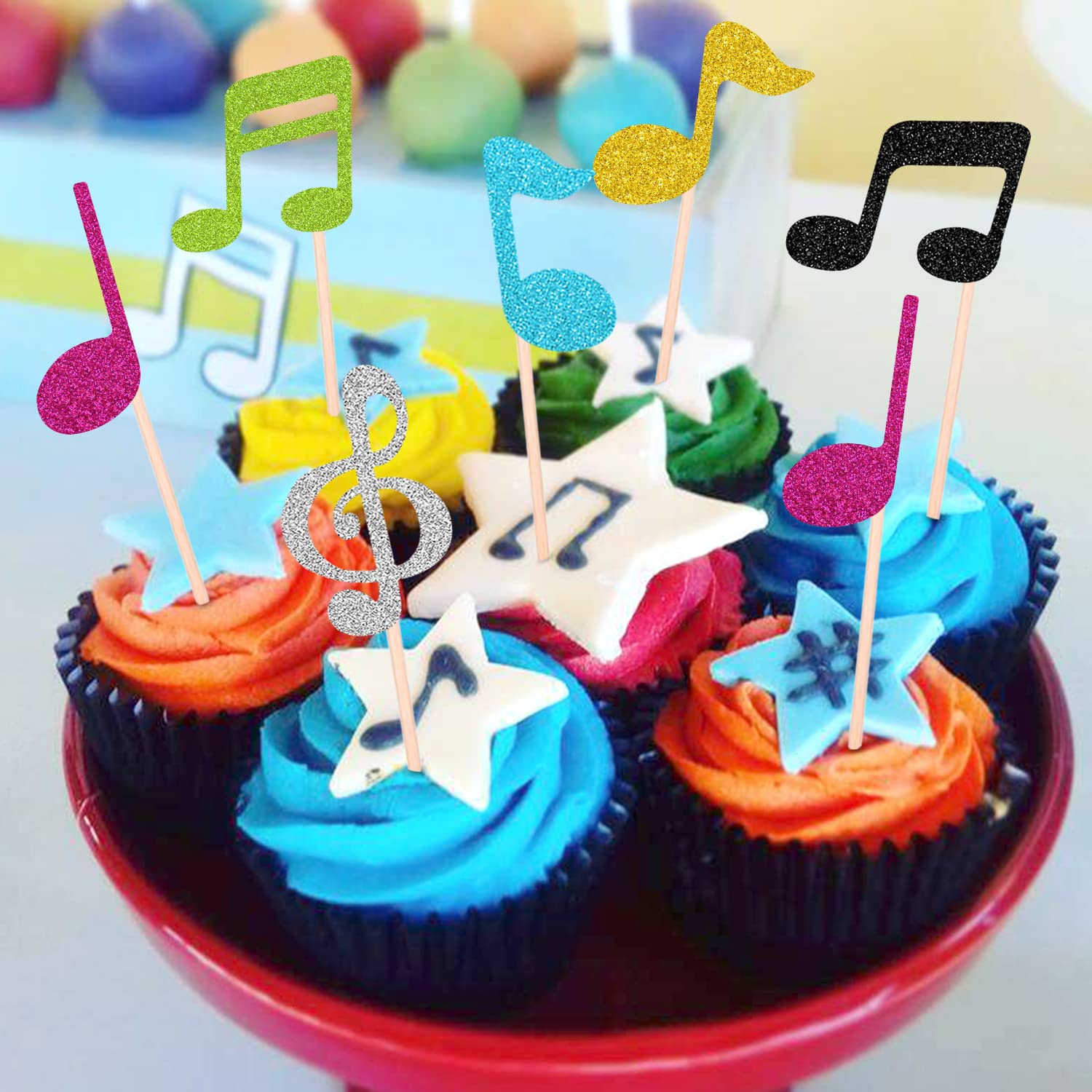 Cupcake Decorating Ideas Music Munchkins And Music: Music Cupcakes