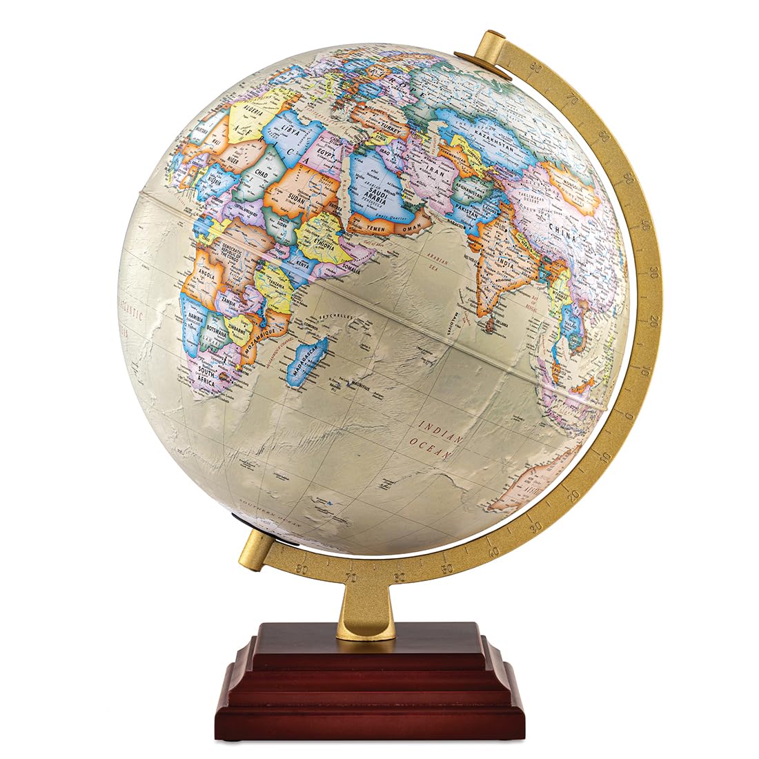 Amazon.com: Waypoint Geographic Atlantic Plus Globe, 12" Antique Ocean ...