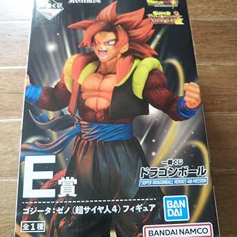 Amazon.co.jp: Ichiban Kuji Dragon Bo Rule Heroes E Prize Gogeta Zeno ...