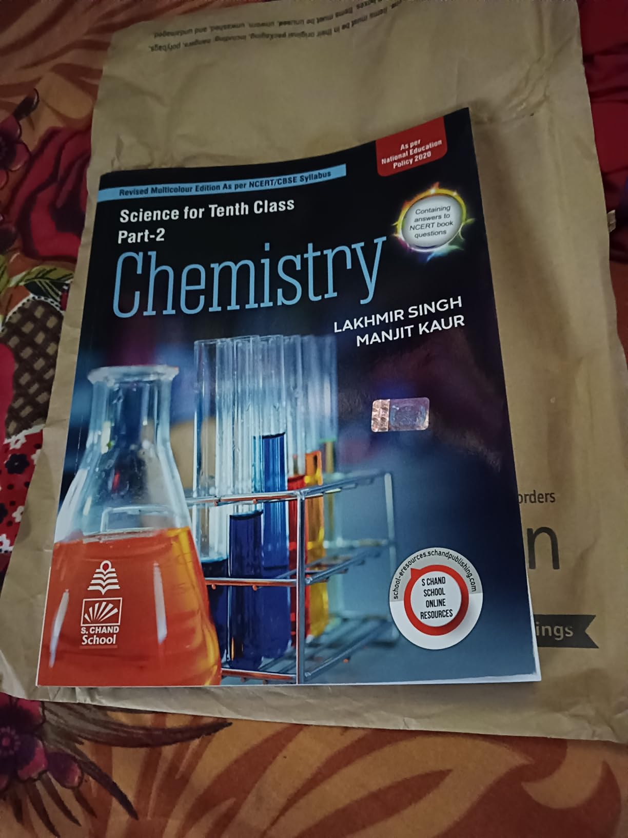 Science for 10th Class Part - 2 Chemistry (2022-23 Examination) : S ...