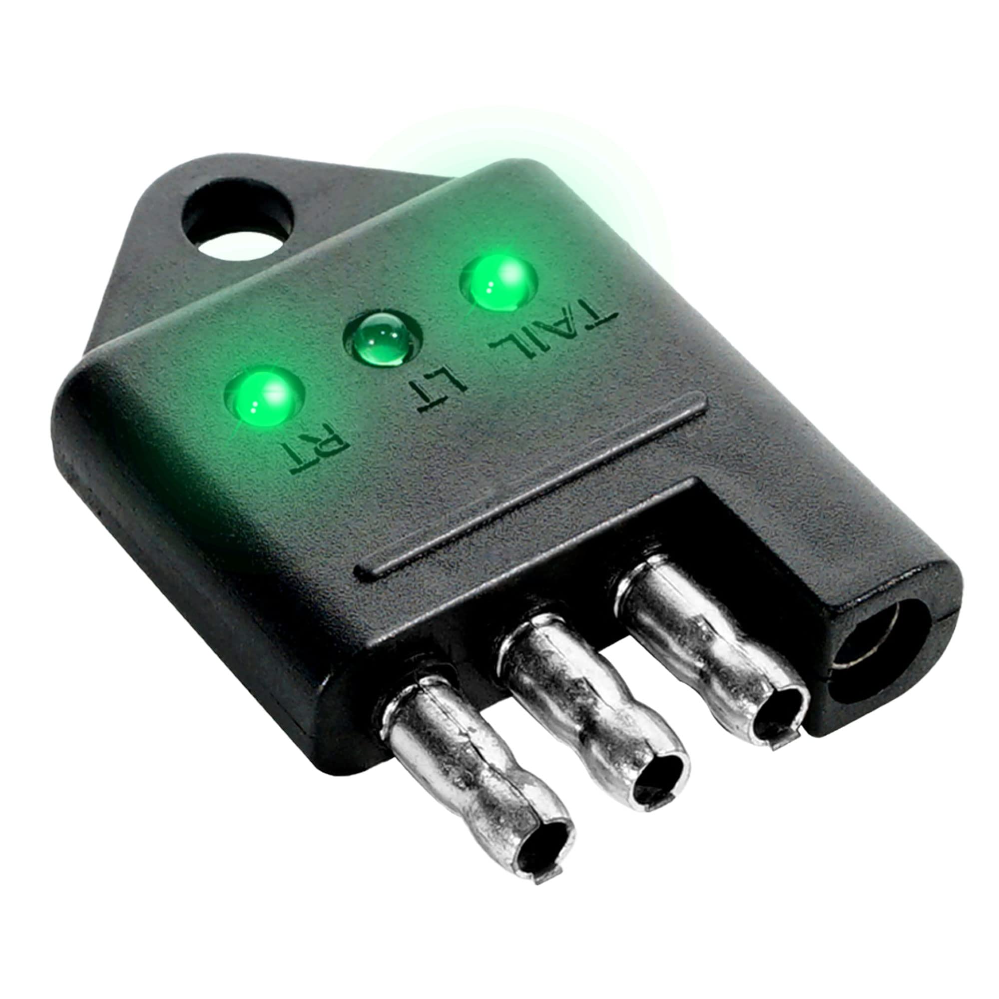 Oyviny 4 Way Flat Trailer Circuit Tester 4 Pin Straight | Desertcart INDIA