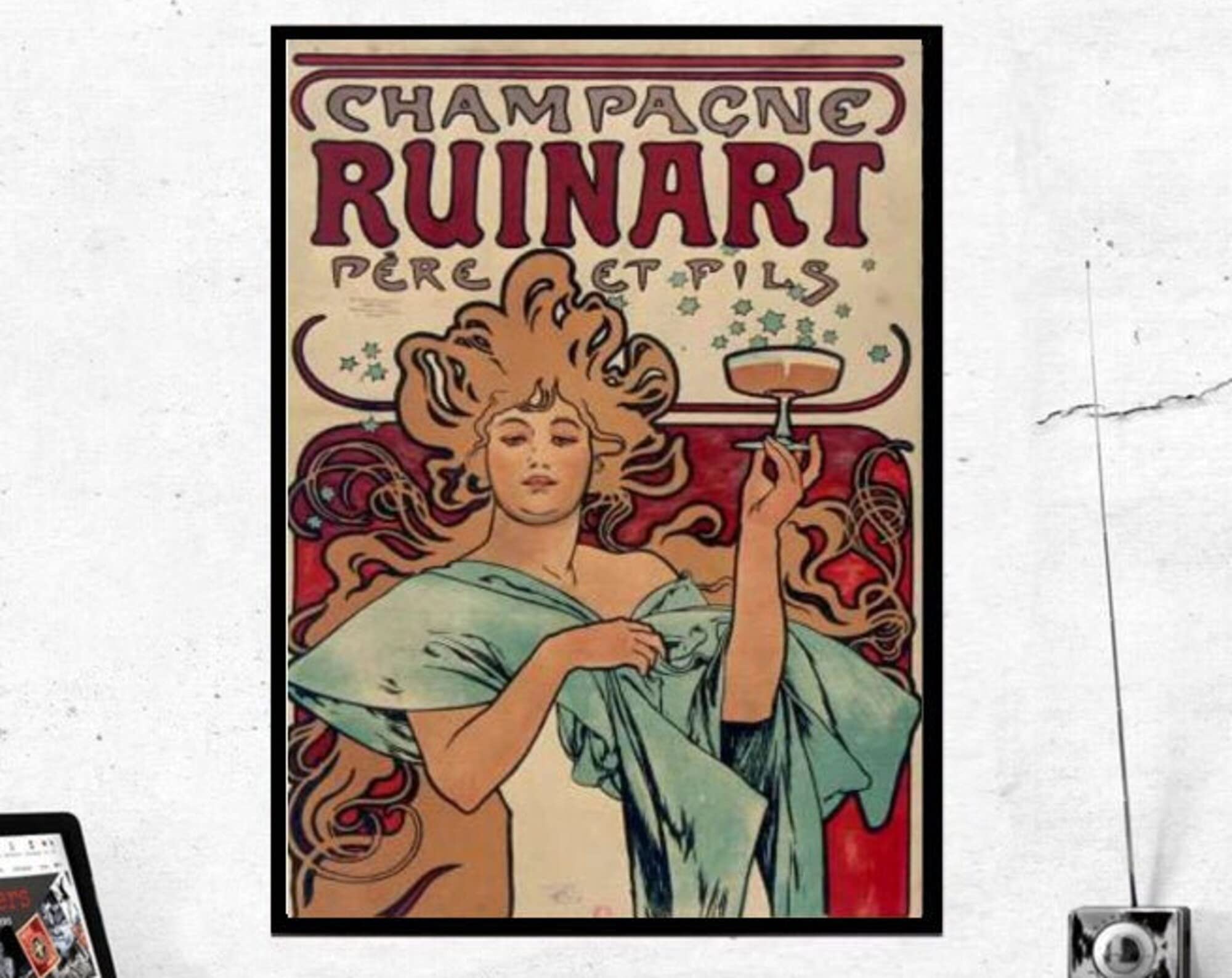 Buy Mucha, Alphonse - Champagne Ruinart By Alphonse Mucha Online at ...