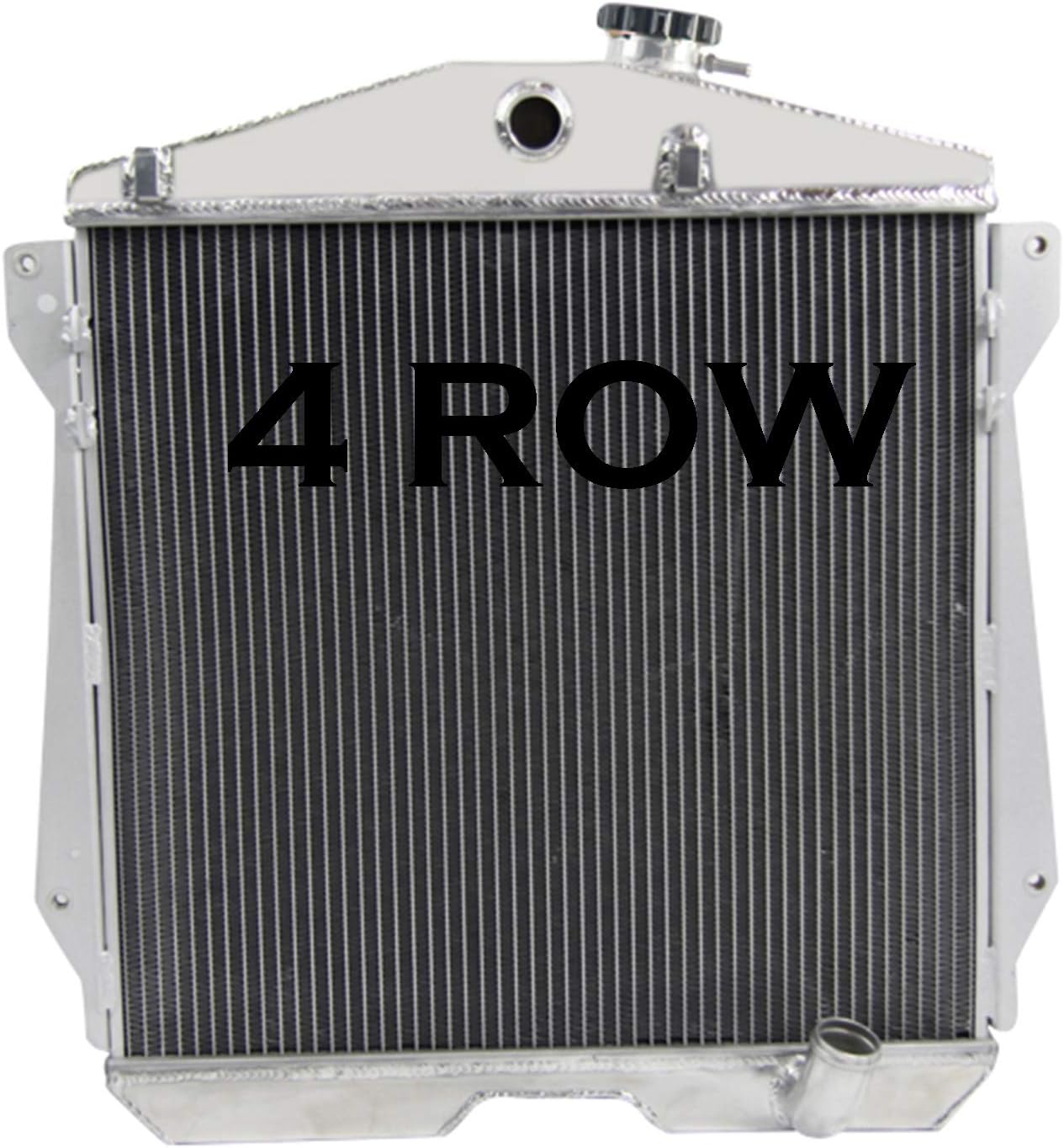 Amazon.com: ALLOYWORKS 4 Row All Aluminum Radiator For 1943-1948 Chevy ...