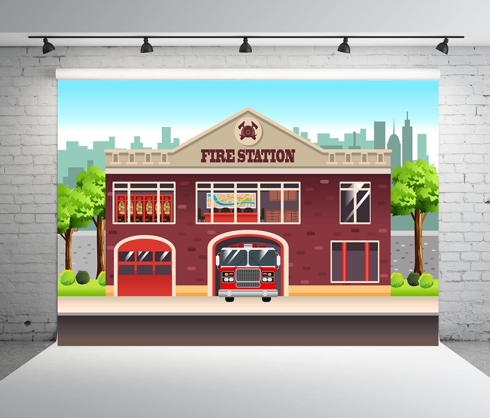 Clipart Images Of Fire Station FIRE TRUCK / FIRE STATION PRINTABLE