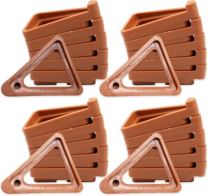 SZXMDKH 24 Triangle Toes Plant Pot Feet - Invisible Risers & Lifters ...