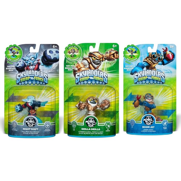 Skylanders Swap Force Night Shift Pack