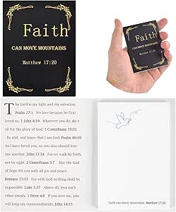Amazon.com : 8 PCS Bible Sticky Notes Christian Memo Pads Inspirational ...