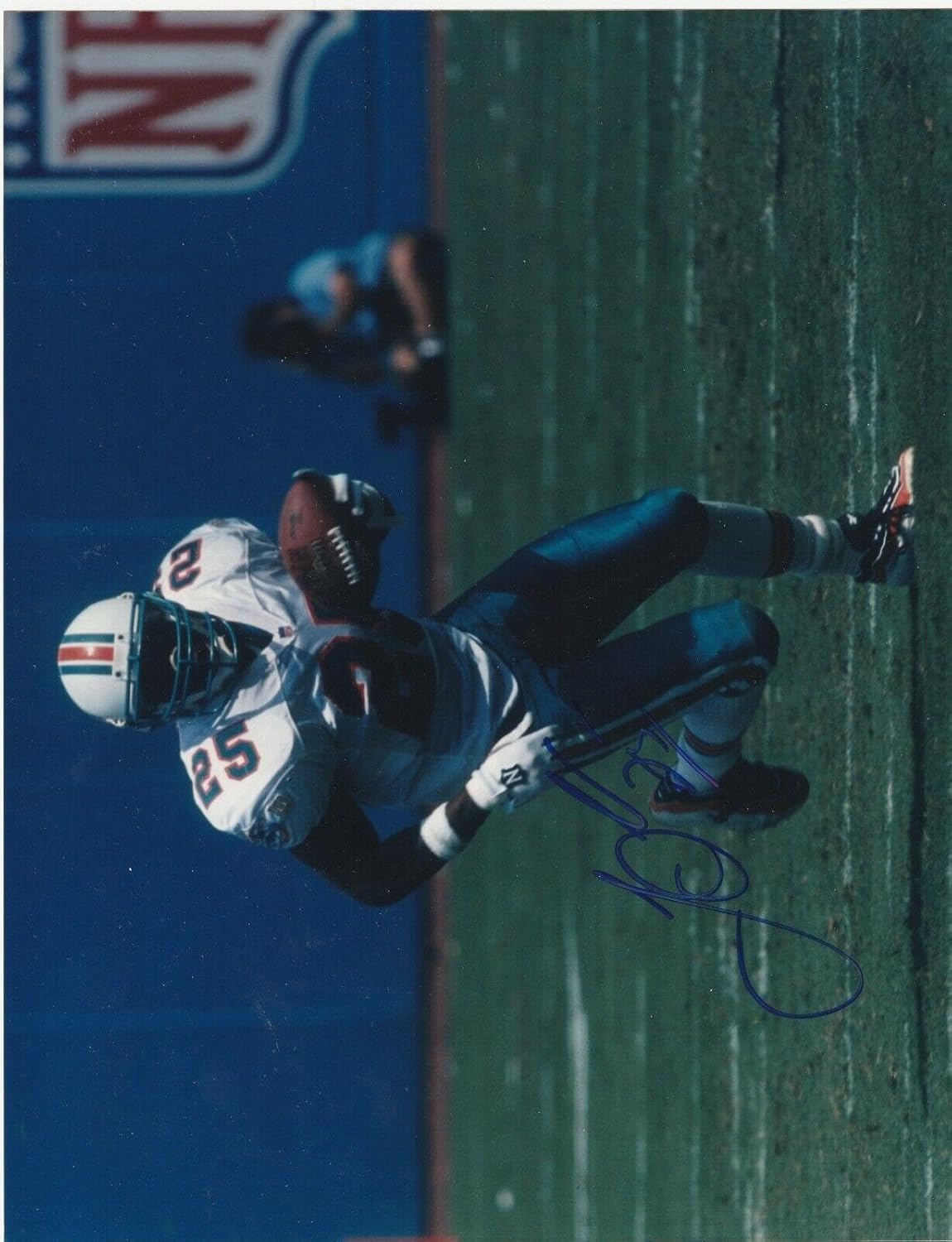 LOUIS OLIVER MIAMI DOLPHINS ACTION SIGNED 8x10 - Autographed NFL Photos ...