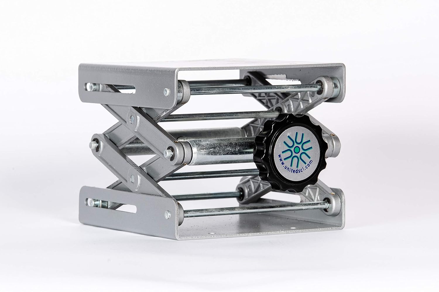 Lab Pro Inc Laboratory Jack, 8" X 8" Platform. Painted Aluminum and ...