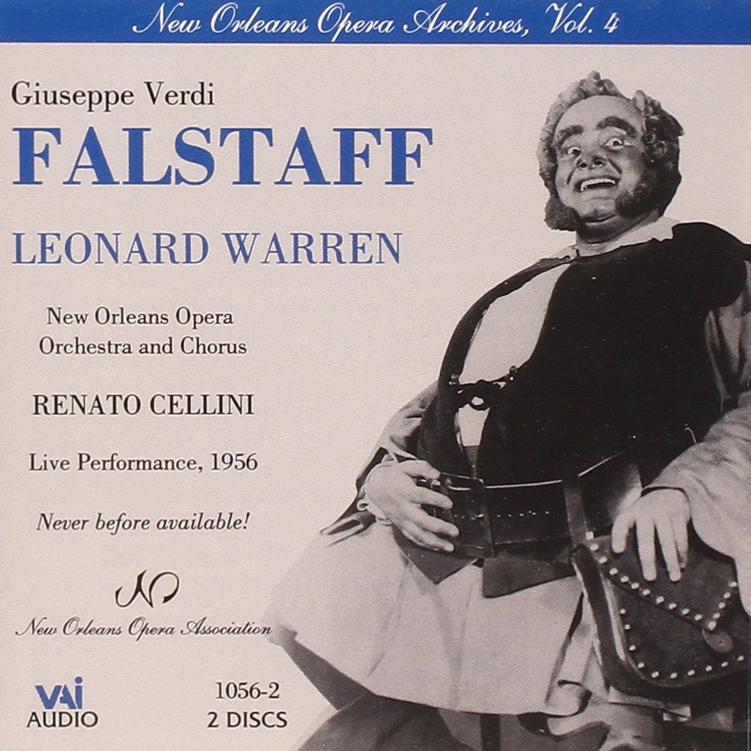 G. Verdi, Leonard Warren, Giuseppe Verdi, Renato Cellini, New Orleans ...